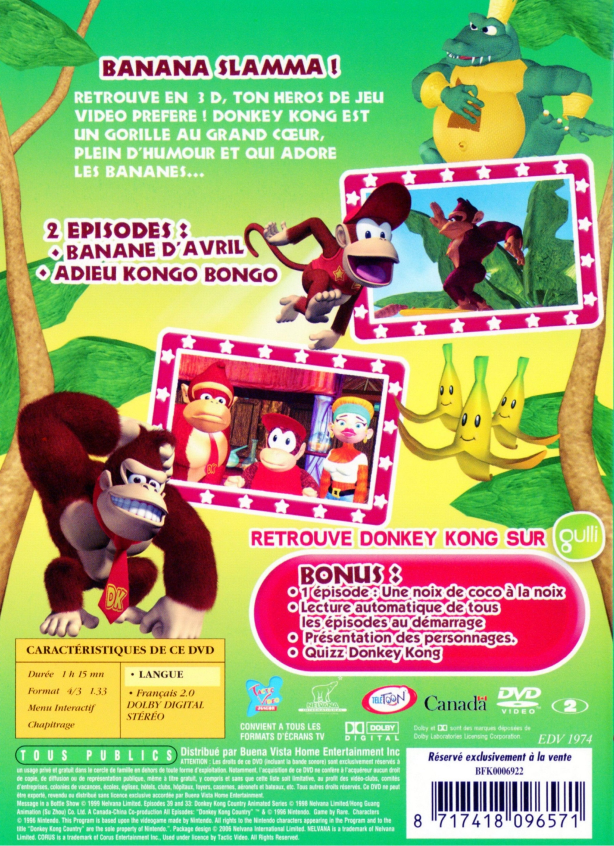 Donkey Kong Country: L'ile de Kongo Bongo - Super Mario Wiki, the Mario ...