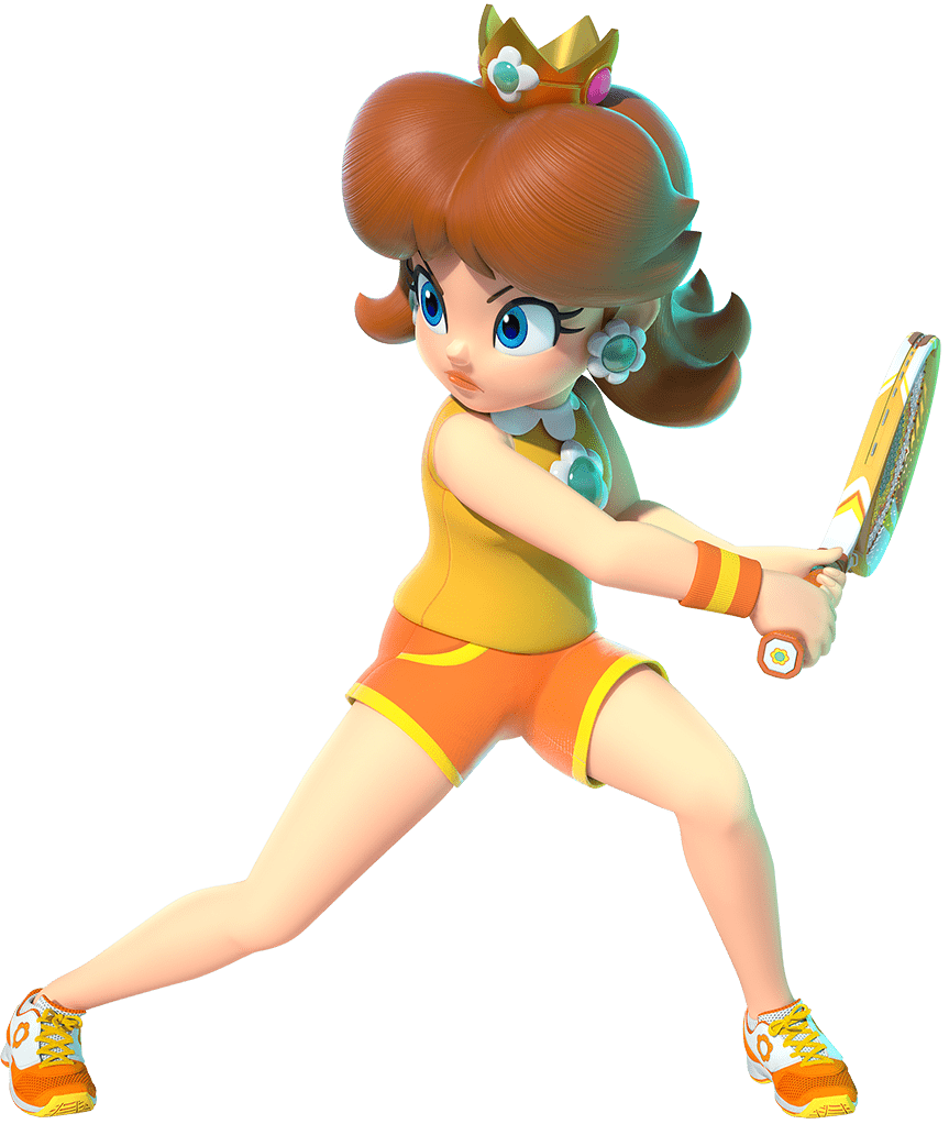 File Daisy Aces Artwork Alt Png Super Mario Wiki The Mario