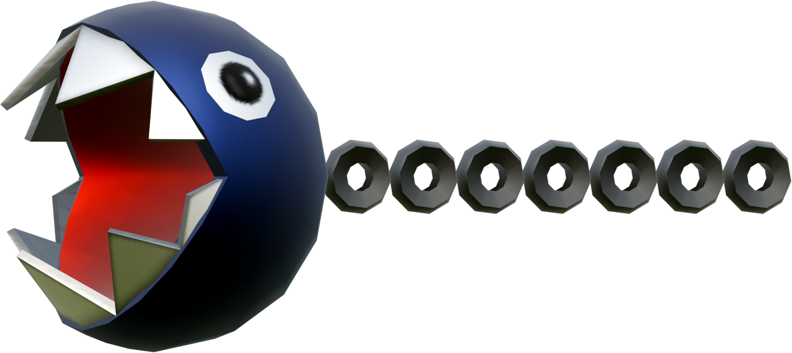 File:NSMB2 Asset Model Big Chain Chomp.png - Super Mario Wiki, the Mario encyclopedia