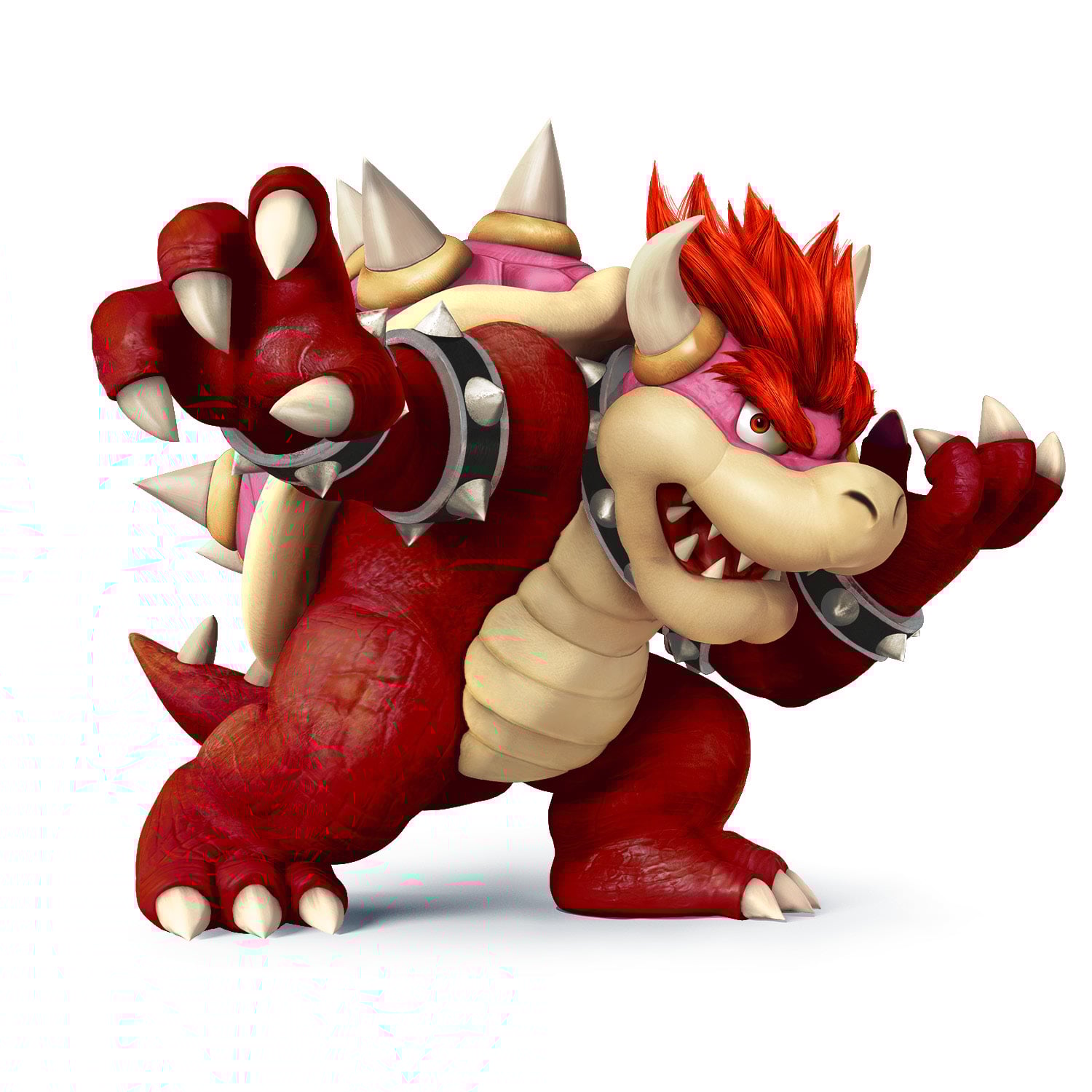 File:Bowser SSB4 Artwork - Red.jpg - Super Mario Wiki, the Mario ...