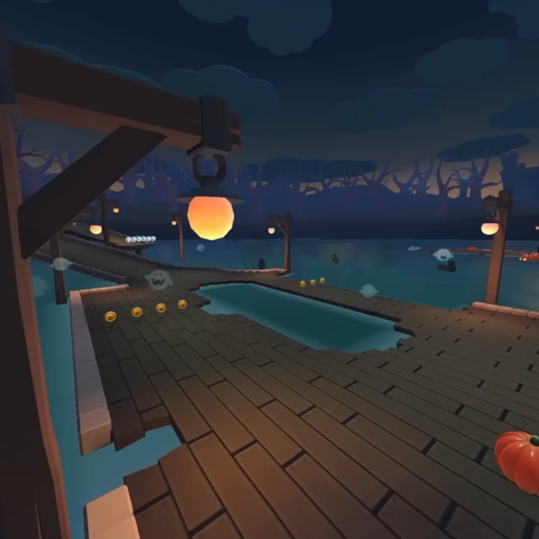 File:MKT Boo Lake View 1.jpg - Super Mario Wiki, the Mario encyclopedia