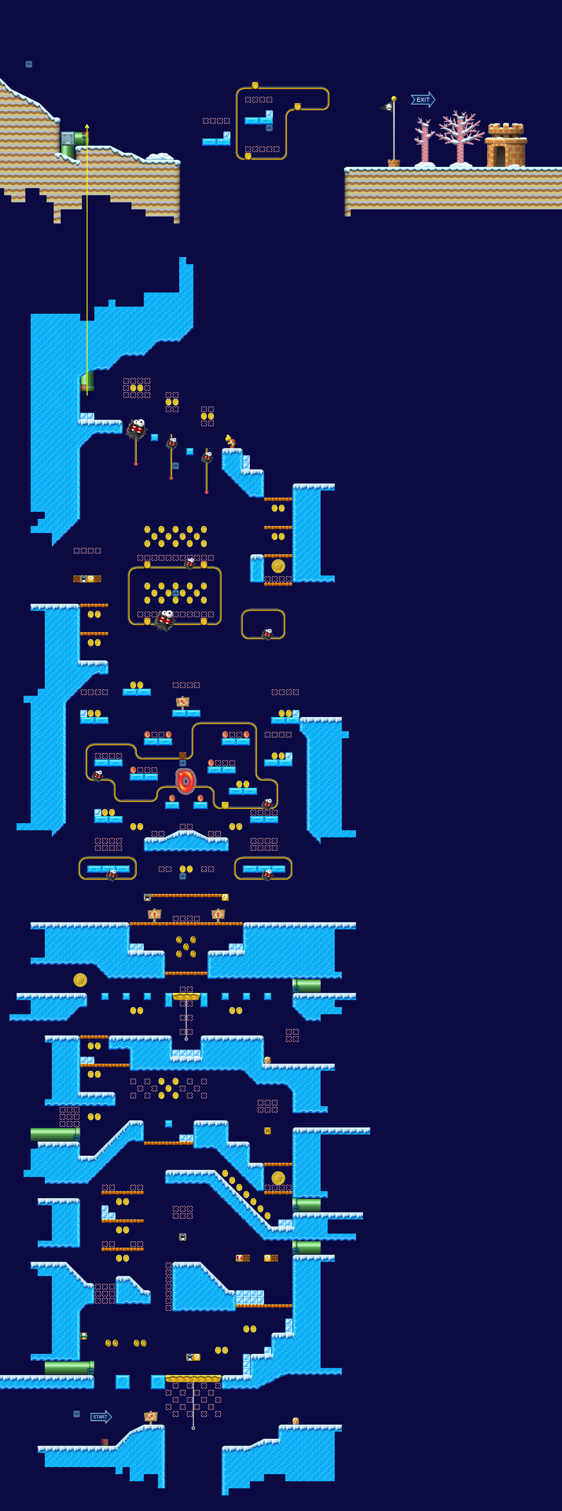 File:NSMBW World 9-5 Map.png - Super Mario Wiki, the Mario encyclopedia