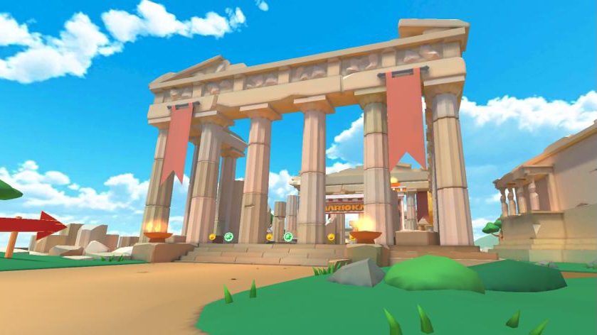 File:MKT Athens Dash Parthenon.jpg - Super Mario Wiki, the Mario ...