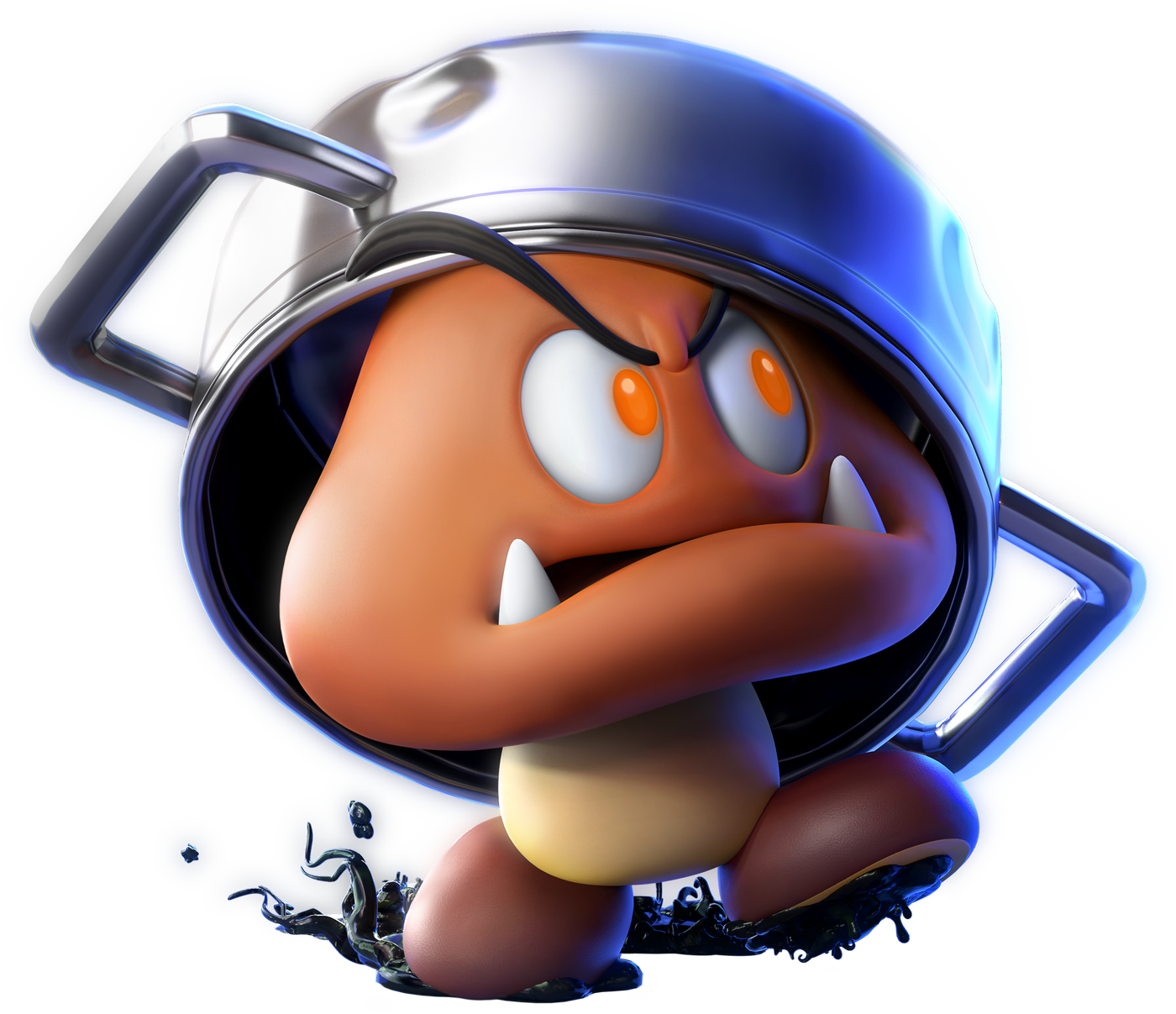 File:Armored Goomba MRSOH.png - Super Mario Wiki, the Mario encyclopedia