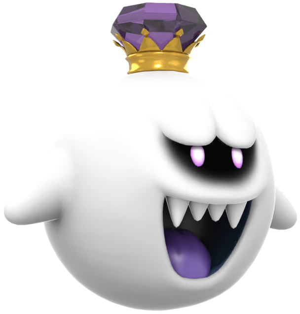 File:LM3 King Boo Model.png - Super Mario Wiki, the Mario encyclopedia
