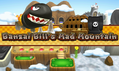 Banzai Bill's Mad Mountain - Super Mario Wiki, the Mario encyclopedia