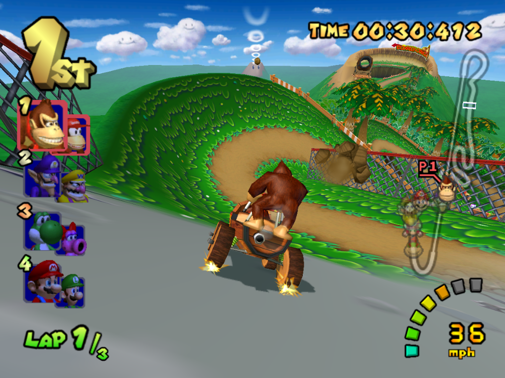 File:DKMountain5-GP-MKDD.png - Super Mario Wiki, the Mario encyclopedia