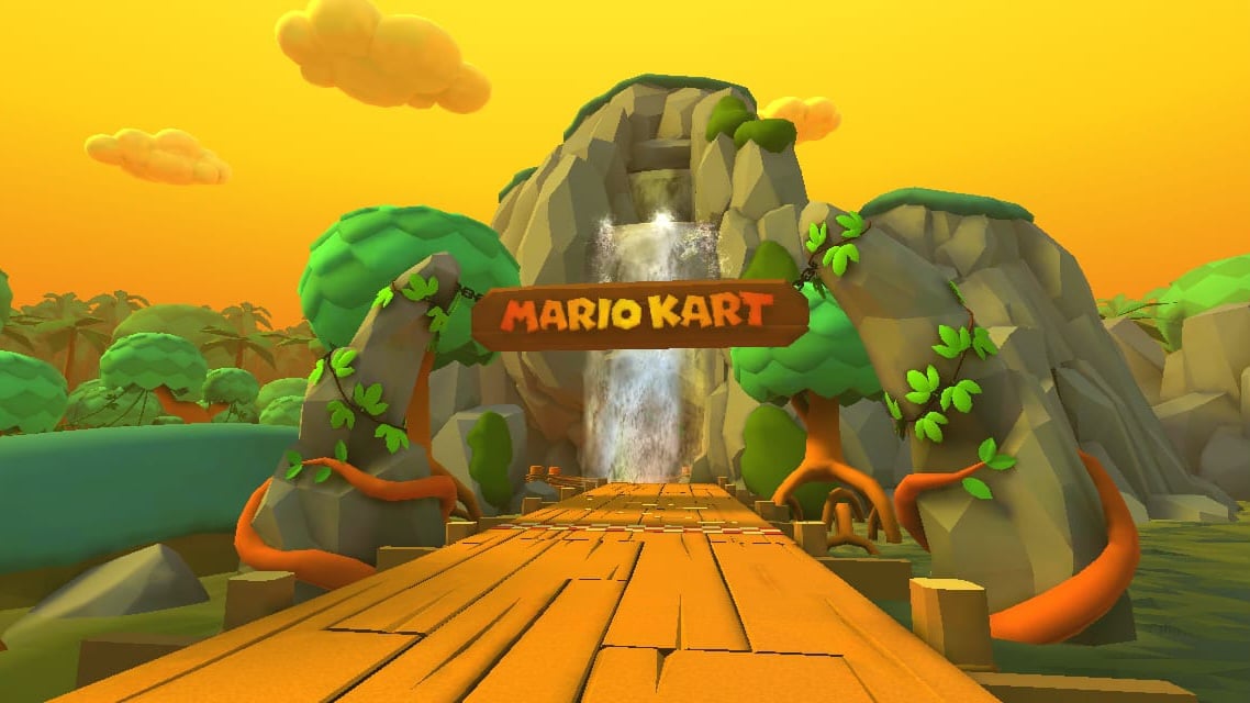 File:MKT GBA Riverside Park Starting Line 2.jpg - Super Mario Wiki, the ...