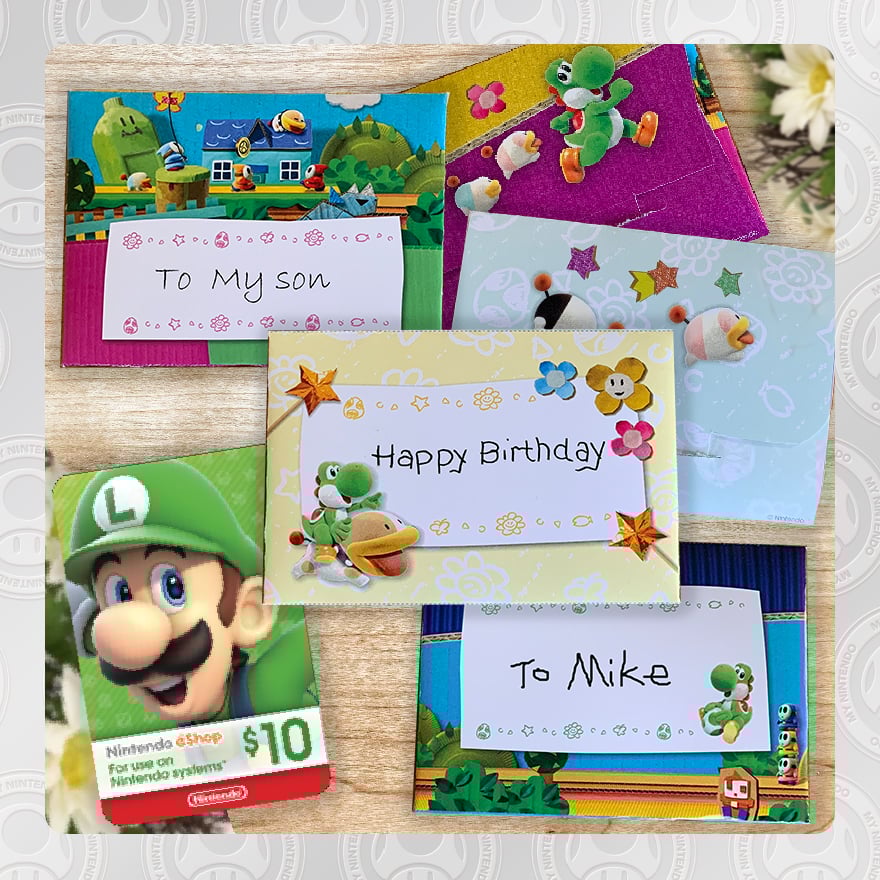 File:My Nintendo YCW eShop envelopes.jpg - Super Mario Wiki, the Mario ...