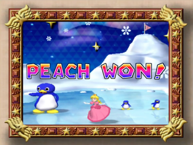 File:Peach Penguin's Ice Lake Ending.png - Super Mario Wiki, the Mario ...