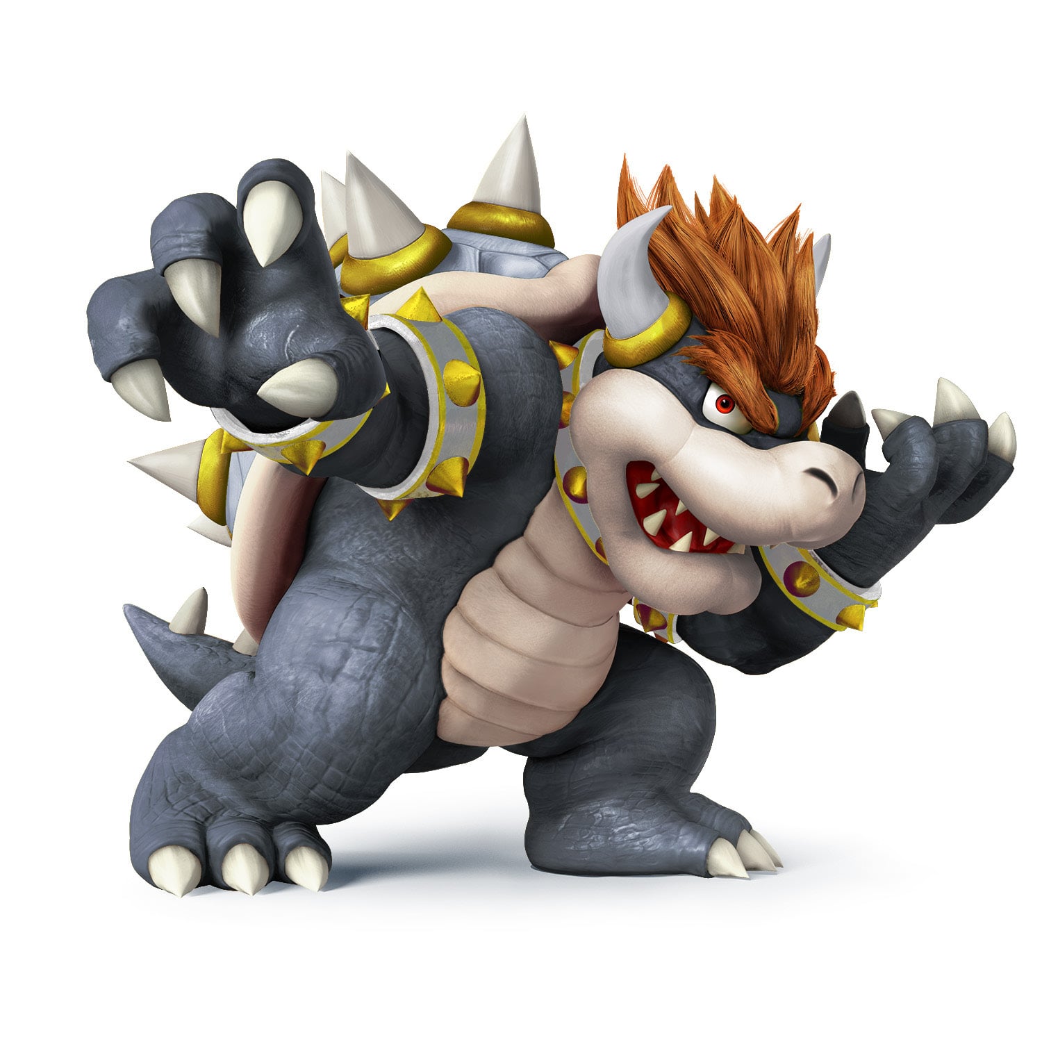 File:Bowser SSB4 Artwork - White.jpg - Super Mario Wiki, the Mario encyclopedia