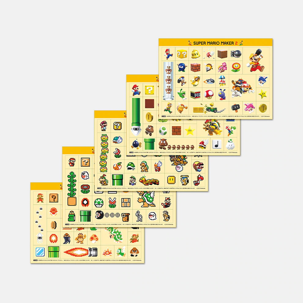 File:My Nintendo Store SMM2 stickers.jpg - Super Mario Wiki, the Mario ...
