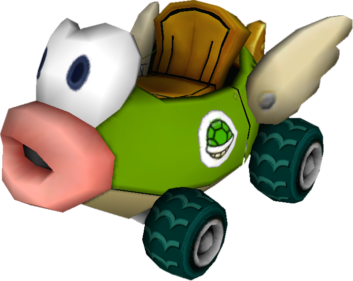 File:Cheep Charger (Koopa Troopa) Model.png - Super Mario Wiki, the ...