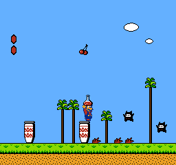 File:SMB2 World 1-2 Ninjis.png - Super Mario Wiki, the Mario encyclopedia