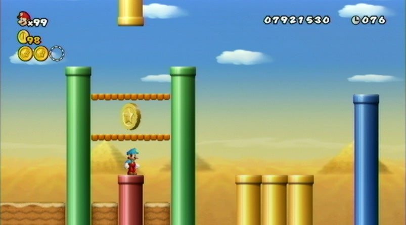 File:NSMBW W9-4 3rd Star Coin.jpg - Super Mario Wiki, the Mario ...