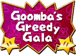 File:MP4 Goomba's Greedy Gala logo.png - Super Mario Wiki, the Mario ...
