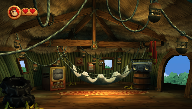 File:DK's Treehouse 4 - Inside.png - Super Mario Wiki, the Mario ...