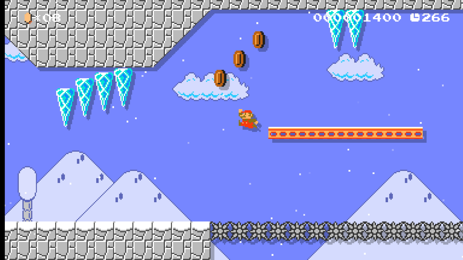 File:SMM2 Snow.png - Super Mario Wiki, the Mario encyclopedia