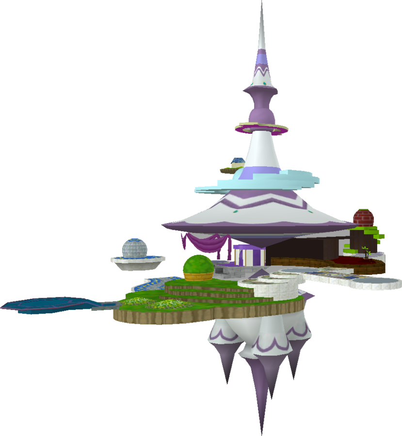 File:SMG Asset Model Comet Observatory.png - Super Mario Wiki, the ...