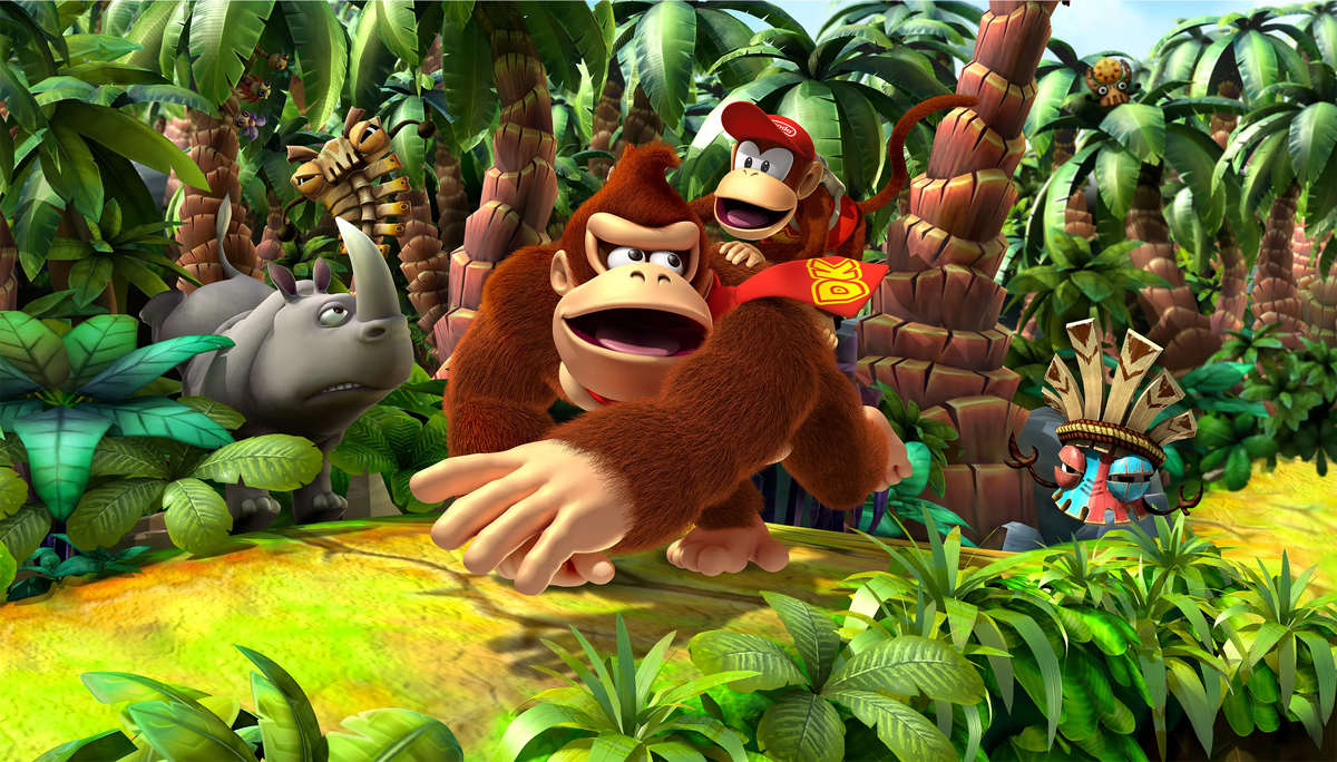 File:DKCRHD Key artwork.png - Super Mario Wiki, the Mario encyclopedia
