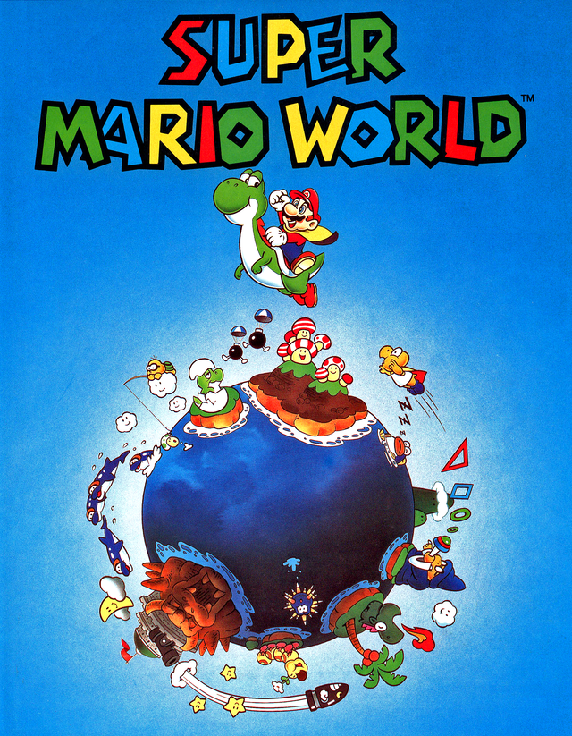 File:Promotional poster Super Mario World.png - Super Mario Wiki, the ...