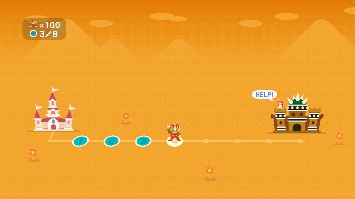 File:SMM-100MarioEasy-Map.jpg - Super Mario Wiki, the Mario encyclopedia