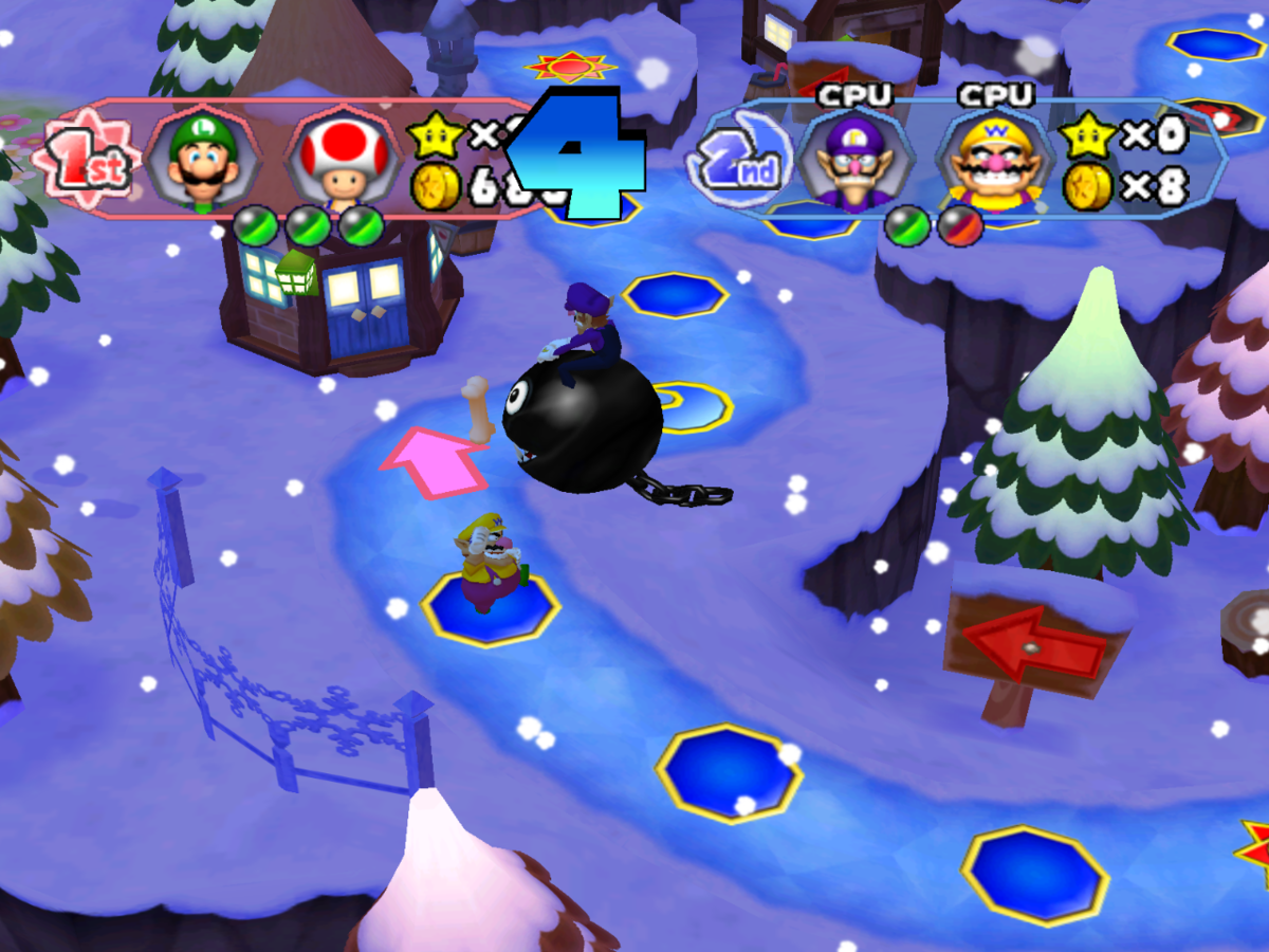 File:SnowflakeLake-ChainChompSnack.png - Super Mario Wiki, the Mario ...