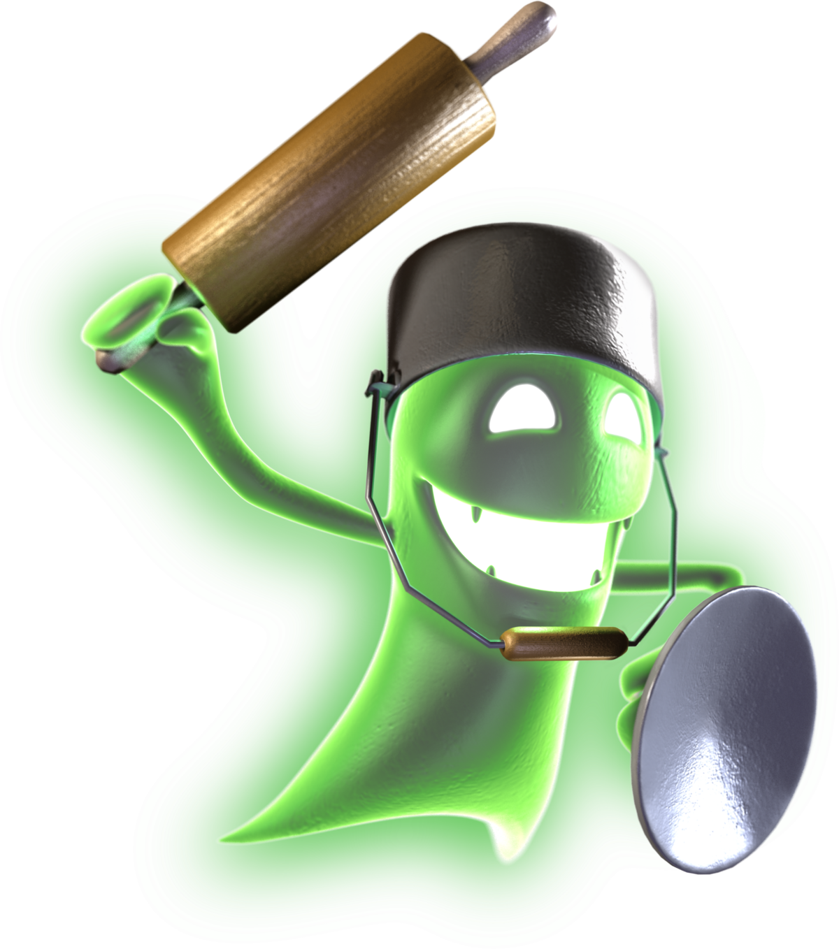 File:LMDM - Greenie (alt 2)(transparent).png - Super Mario Wiki, the ...
