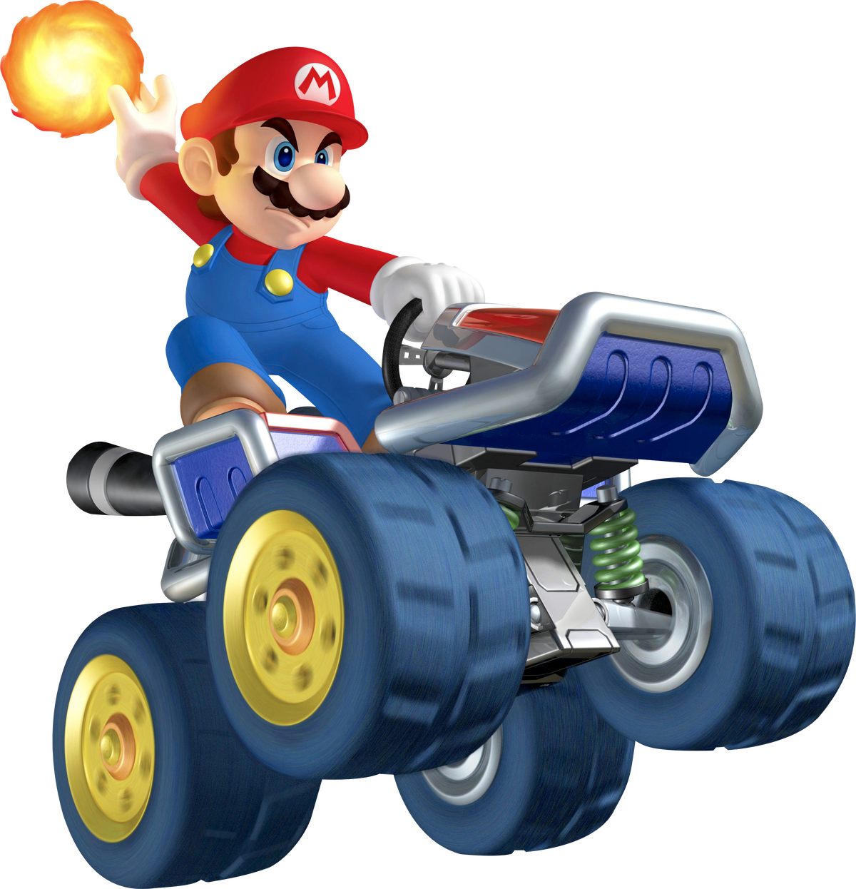 File:MK7 Mario fireball.png - Super Mario Wiki, the Mario encyclopedia