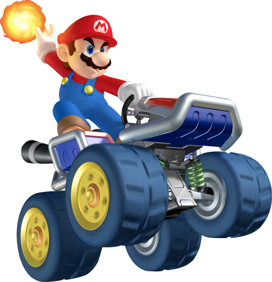 File:MK7 Mario fireball.png - Super Mario Wiki, the Mario encyclopedia