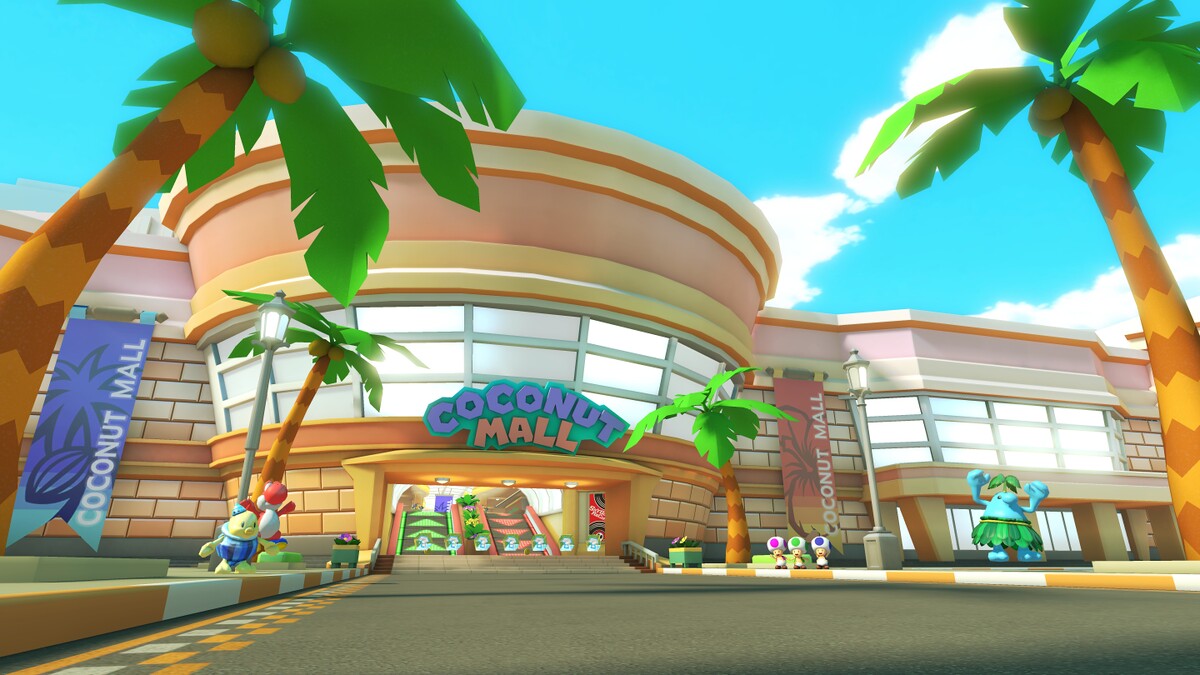 File:MK8-Course-Wii CoconutMall.jpg - Super Mario Wiki, the Mario ... File:MK8-Course-Wii CoconutMall.jpg - Super Mario Wiki, the Mario ...