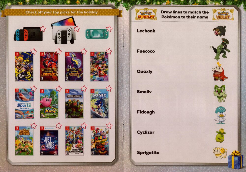 Nintendo Holiday Activity & Gift Guide - Super Mario Wiki, the Mario ...
