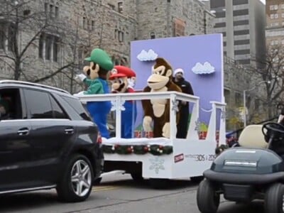 Toronto Santa Claus Parade - Super Mario Wiki, the Mario encyclopedia