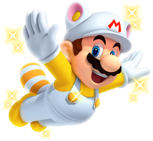 White Raccoon Mario - Super Mario Wiki, the Mario encyclopedia