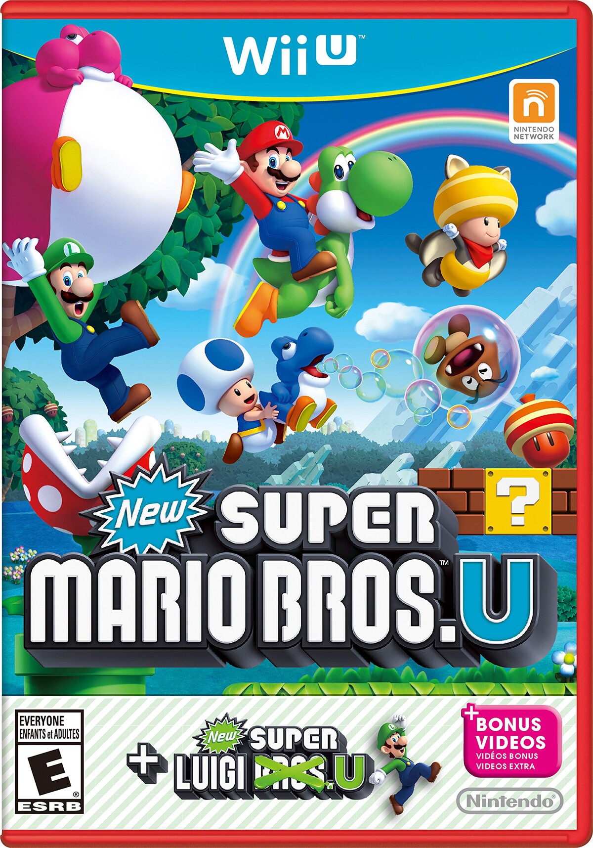 File:NSMBU Plus NSLU NA Box new.jpg - Super Mario Wiki, the Mario ...
