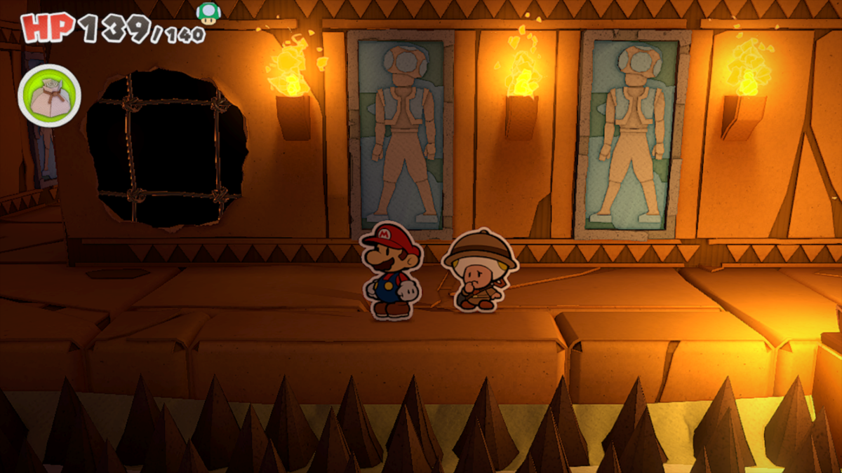 File:PMTOK Temple of Shrooms Not-Bottomless Hole 5.png - Super Mario ...