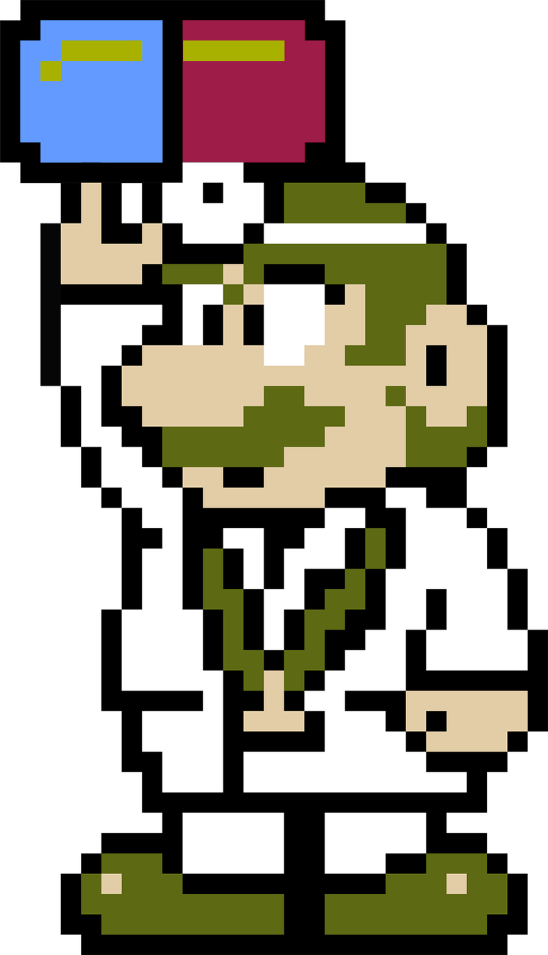 File:DMW 8bit Dr Mario Artwork 1.png - Super Mario Wiki, the Mario ...