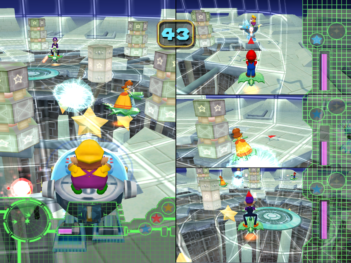 File:Mario Party 5 Mechs Star Hole.png - Super Mario Wiki, the Mario ...
