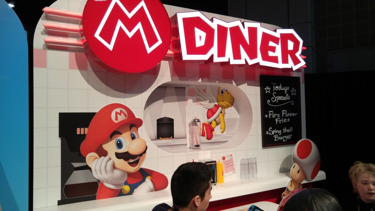 File:PAX South Diner1.jpg - Super Mario Wiki, the Mario encyclopedia