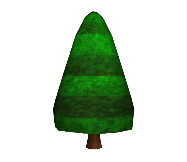 File:MK8 Unused 64 Tree Model.png - Super Mario Wiki, the Mario ...