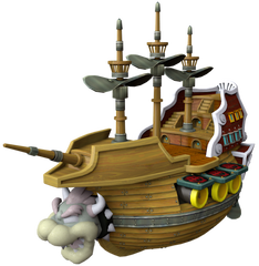 Bowser's Airship - Super Mario Wiki, the Mario encyclopedia