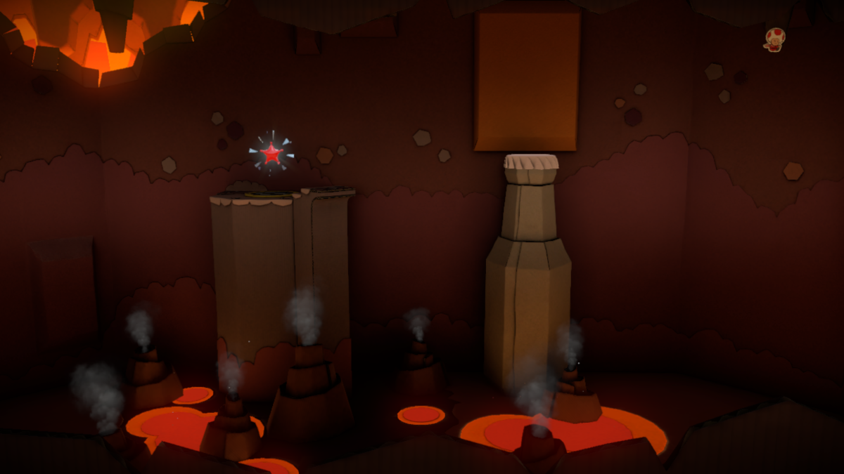 File:PMCS Redpepper Volcano red Mini Paint Star.png - Super Mario Wiki ...