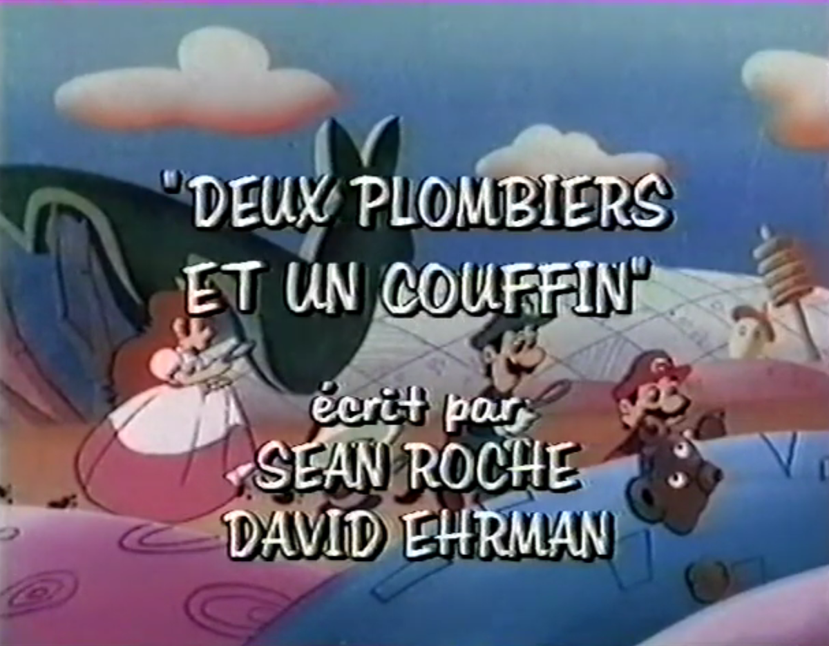 File:TSMBSS Two Plumbers and a Baby title card FRE.png - Super Mario ...