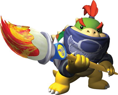 Bowser Junior Tickles us All With His Paint Brush. - Super Mario Wiki ...