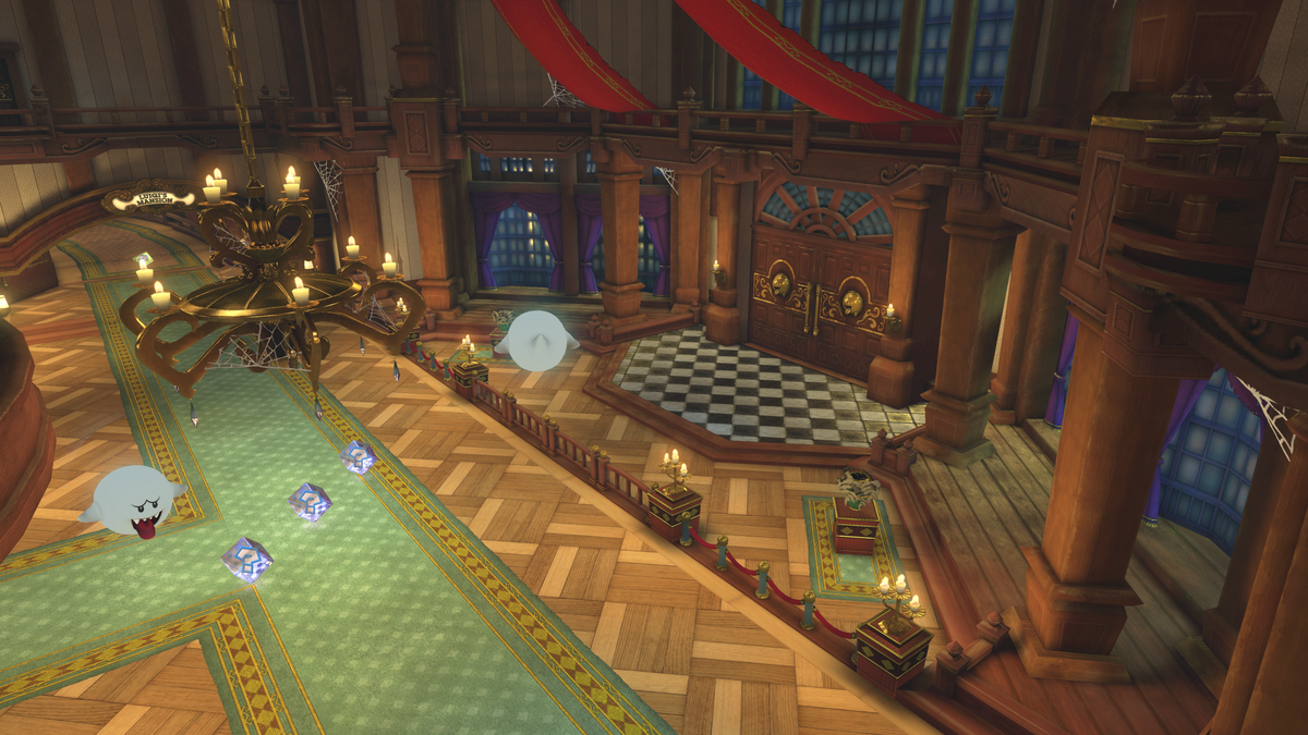 File:MK8D GCN Luigis Mansion.png - Super Mario Wiki, the Mario encyclopedia
