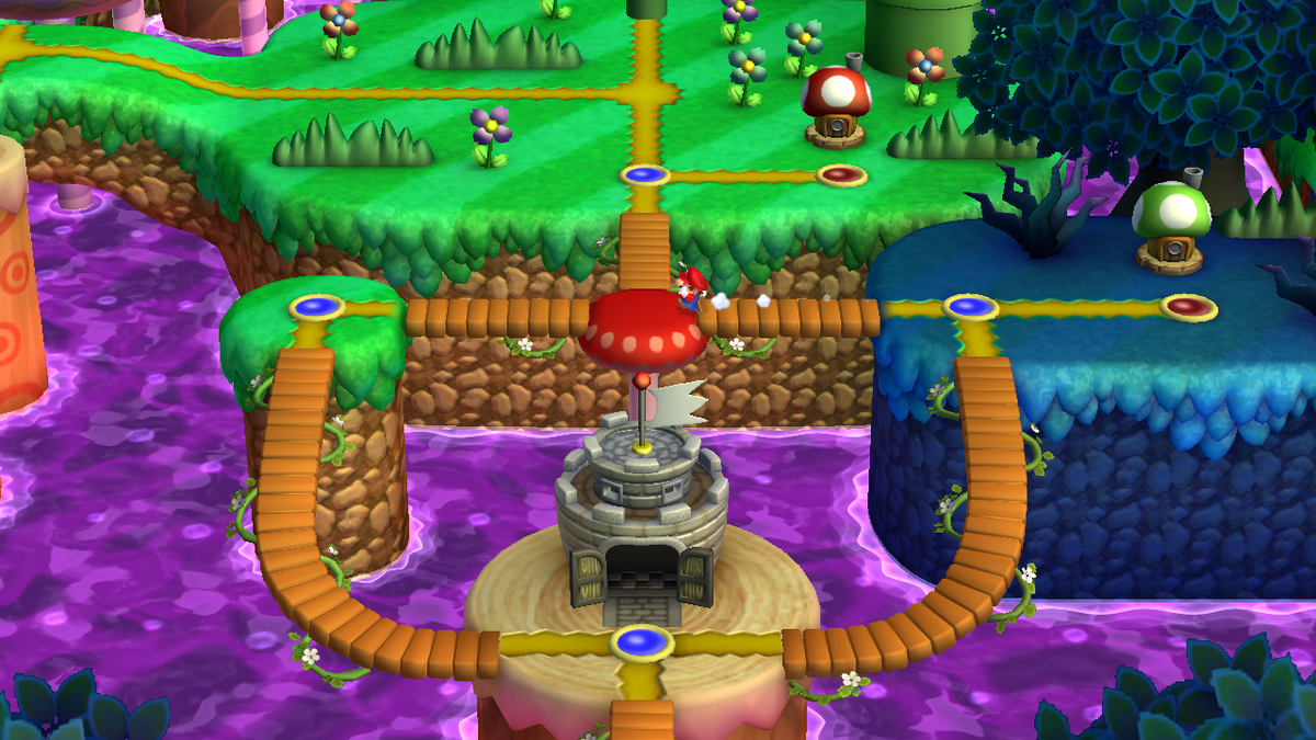 File:NSMBU Soda Jungle Main Map.png - Super Mario Wiki, the Mario ...