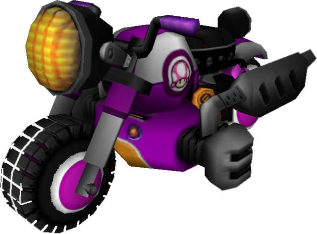 File:Bit Bike (Toadette) Model.png - Super Mario Wiki, the Mario encyclopedia