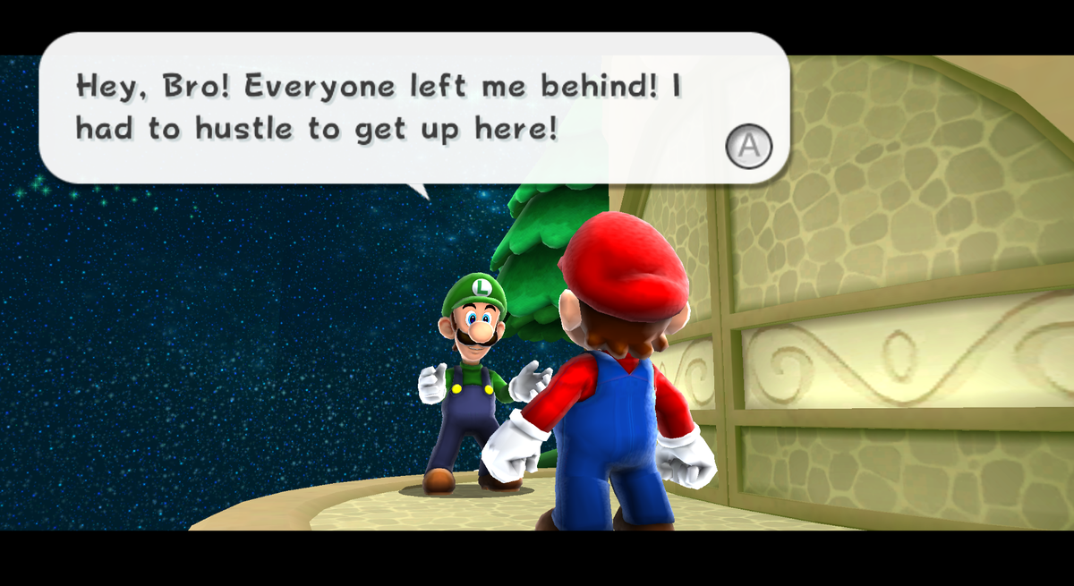 File:Mario talking to luigi.png - Super Mario Wiki, the Mario encyclopedia