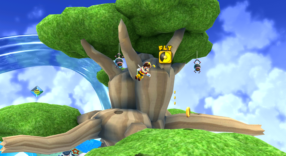 File:SMG Beach Tree.png - Super Mario Wiki, the Mario encyclopedia