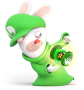 Rabbid Luigi - Super Mario Wiki, the Mario encyclopedia